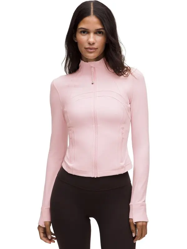 Lululemon Define Cropped Jacket - Blissful Pink