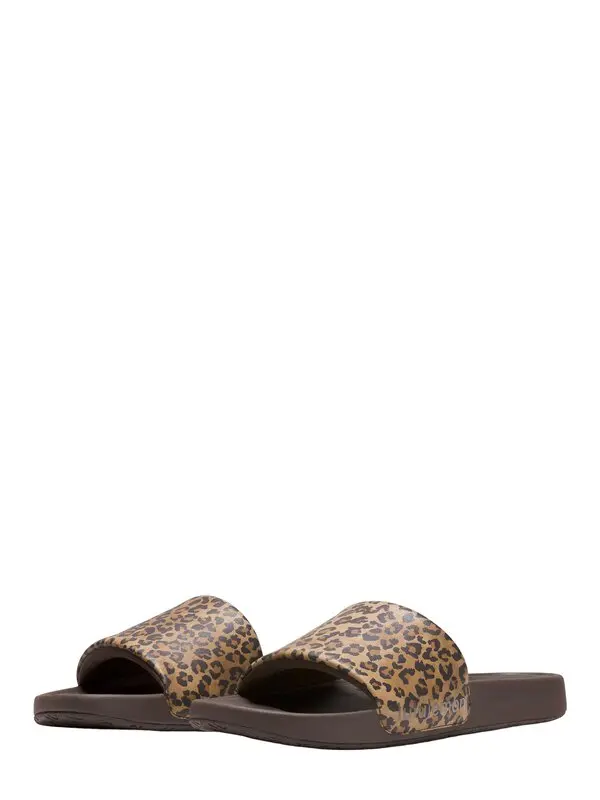 Lululemon Restfeel Slide - True Leopard Multi/walnut Crunch/walnut Crunch