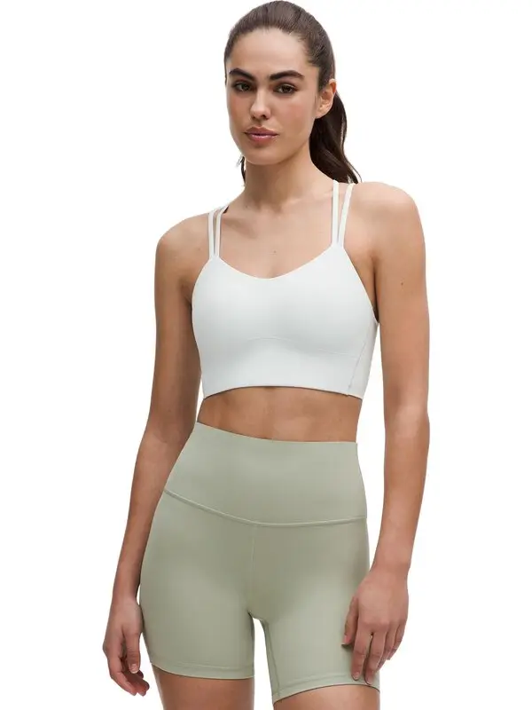 Lululemon Like A Cloud Longline Bra - Ocean Air