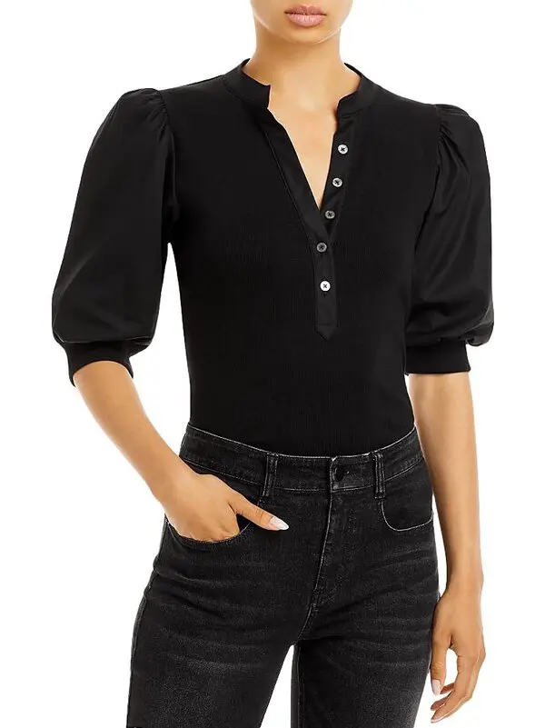 Veronica Beard Coralee Top - Black