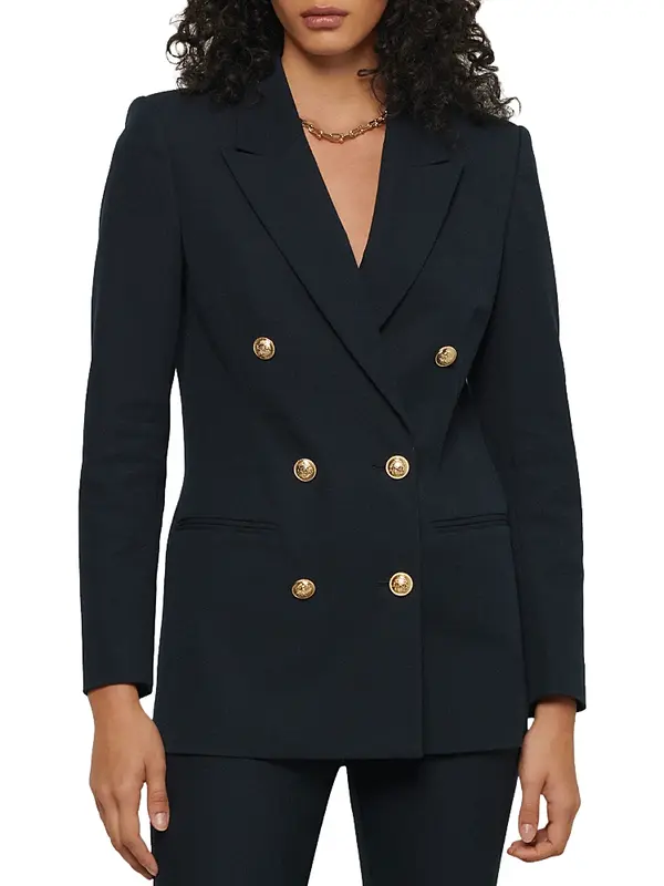 Derek Lam 10 Crosby Walter Blazer - Midnight