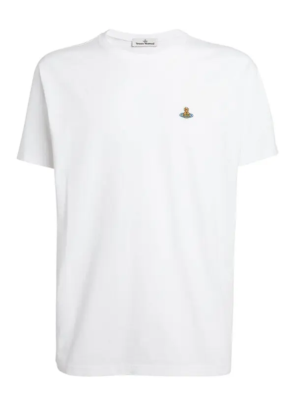 VIVIENNE WESTWOOD Cotton Orb T-shirt - White