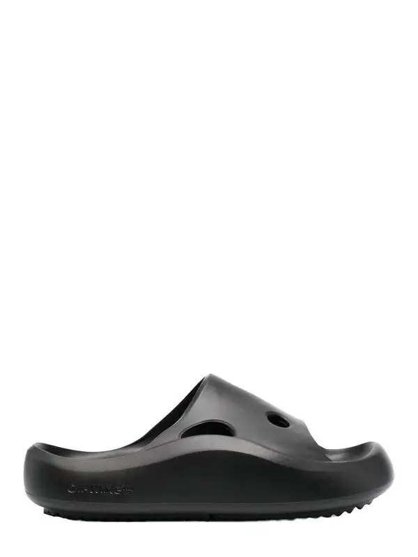 Off-White Meteor Rubber Slides - Black