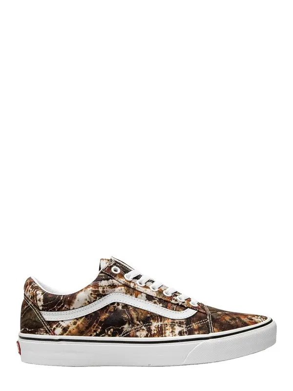 VANS Old Skool Tie Dye Sneakers - Brown
