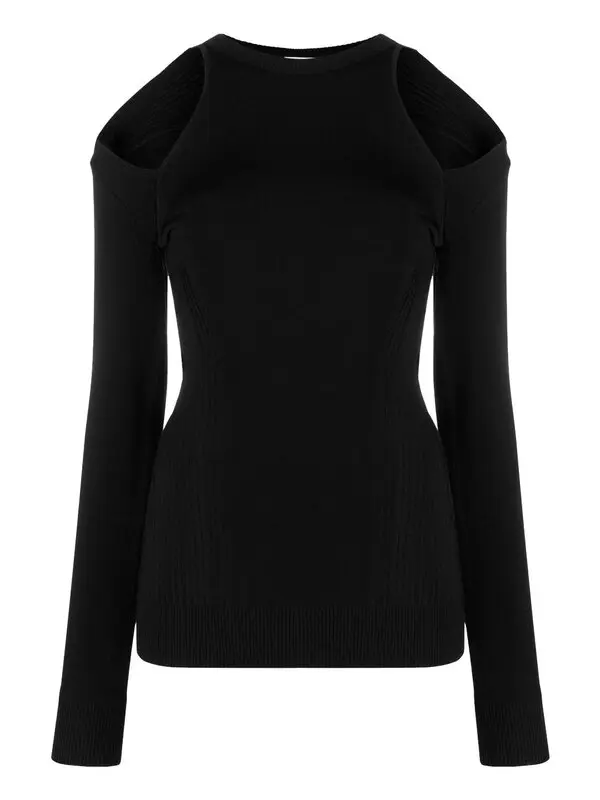AZ FACTORY Cut-out Detail Jumper - Black