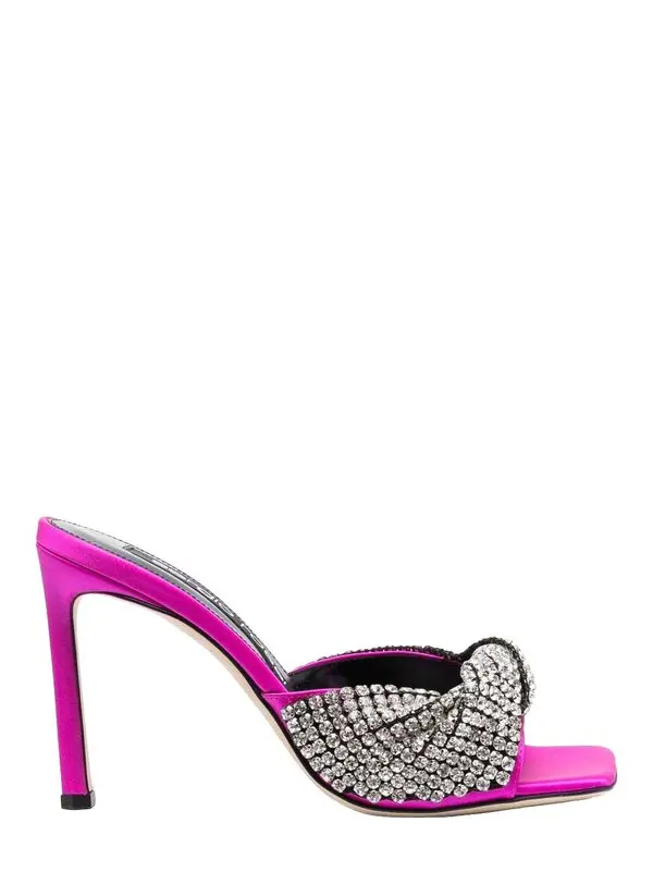 SERGIO ROSSI Sr Tyra 95mm Sandals - Pink