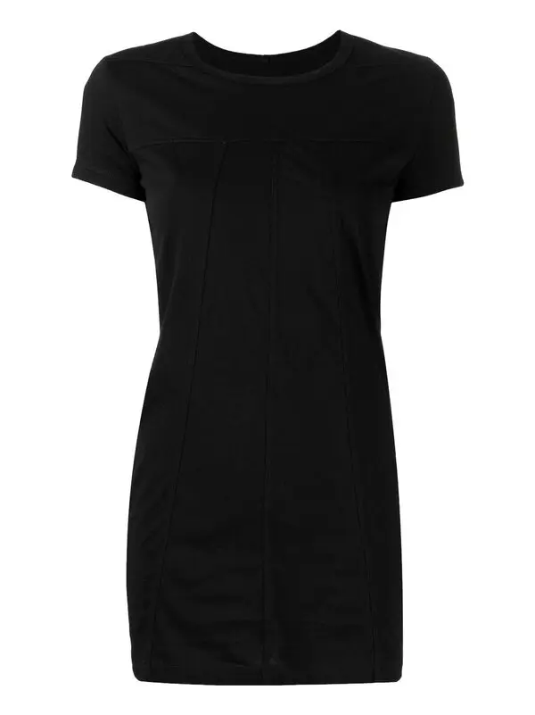 Rick Owens Panelled Short-sleeved T-shirt - Black