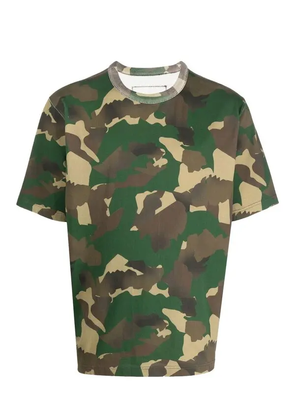 Heron Preston Camouflage Organic-cotton T-shirt - Green