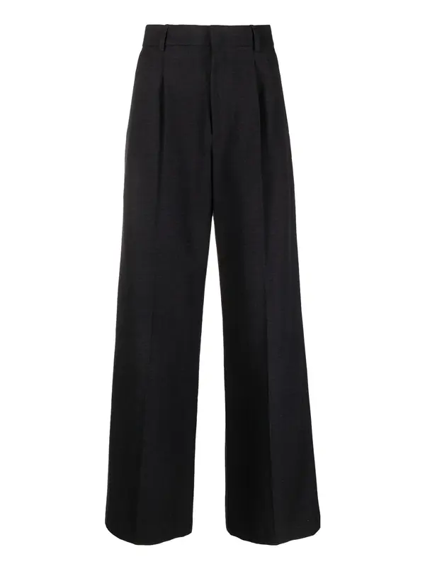Isabel Marant High-waisted Wide-leg Trousers - Blue