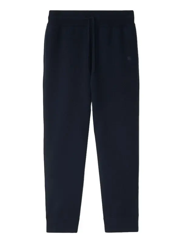 Burberry Cashmere Blend Jogging Pants - Navy