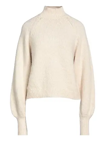 Maje Turtleneck Knit Top - White
