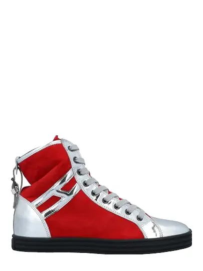 Hogan Rebel Soft Leather Sneakers - Red