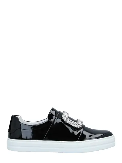 ROGER VIVIER Leather Sneakers - Black