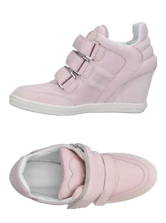 KATIE GRAND LOVES HOGAN High-top Sneakers - Pink