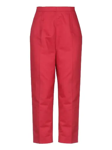 Marni Tapered Twill Trousers - Red