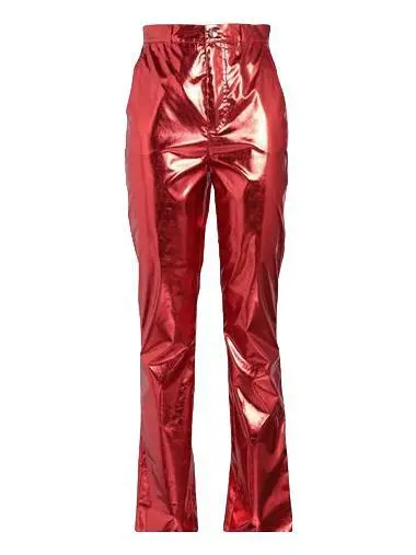 Dolce & Gabbana Tapered Metallic Pants - Red
