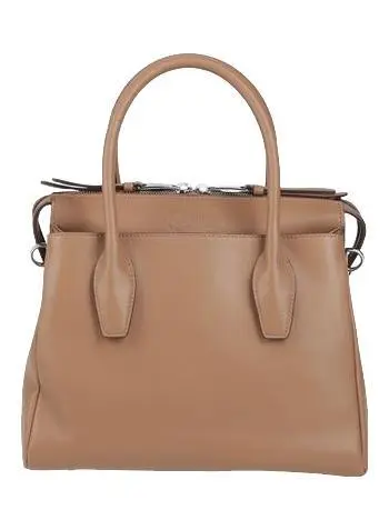 TOD'S Handbag In Leather With Detachable Shoulder Strap - Beige