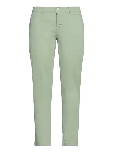 JACOB COHЁN Straight-leg Stretch Pants - Sage Green