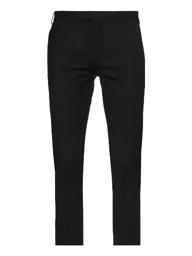 PT TORINO Pants In Virgin Wool And Elastane - Black