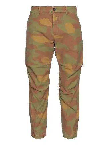 Dsquared2 Camouflage Cotton Trousers - Green