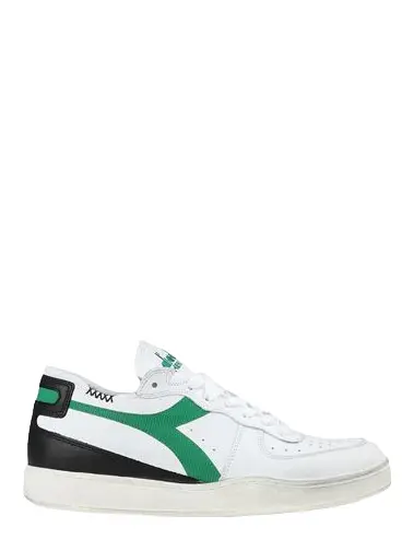 DIADORA HERITAGE Mi Basket Row Cut Sneakers - White