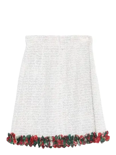 Dolce & Gabbana Mini Skirt - White