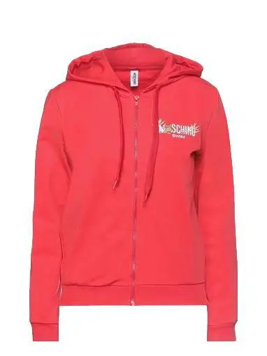 Moschino Cotton-blend Sweatshirt - Red
