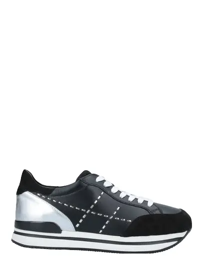 Hogan Leather Low-top Sneakers - Black