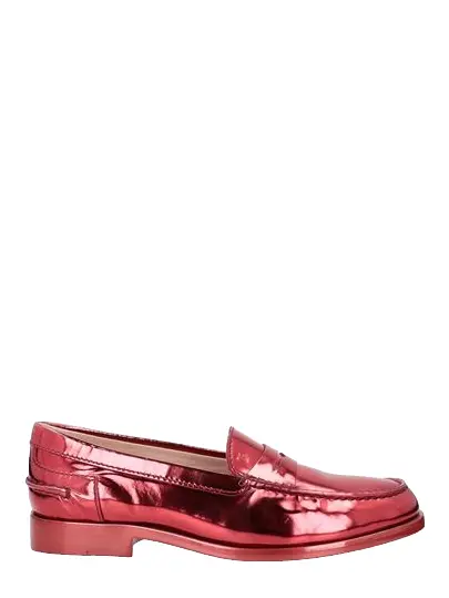 TOD'S HAPPY MOMENTS BY ALBER ELBAZ Leather Loafers - Red