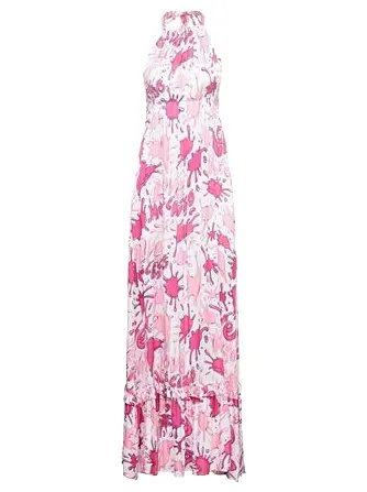 Moschino Maxi Flared Dress - White
