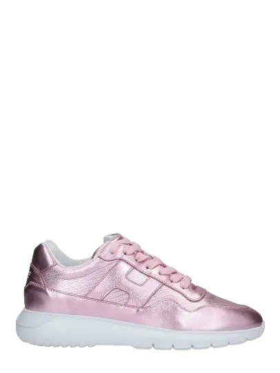 Hogan Low-top Leather Sneakers - Pink
