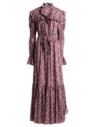 Philosophy Di Lorenzo Serafini Floral-print Maxi Dress - Pink
