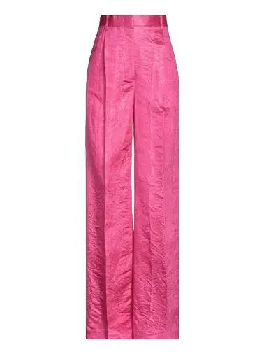 MSGM Wide-leg Crinkled Pants - Pink