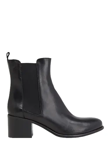 LEONARDO PRINCIPI Leather Chelsea Boots - Black