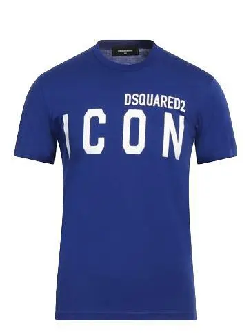 Dsquared2 Icon T-shirt Fuchsia Size Cotton - Blue