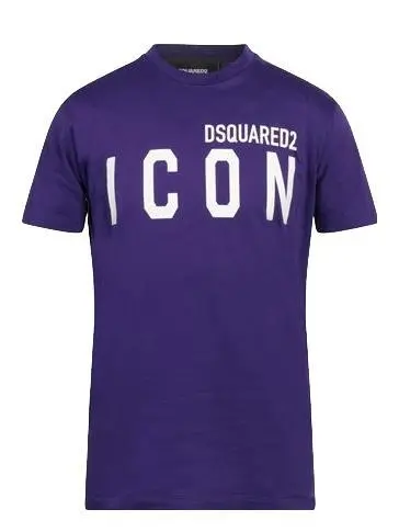 Dsquared2 Icon T-shirt Size Cotton - Purple