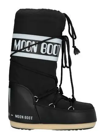 Moon Boot Nylon Boots With Logo - Black
