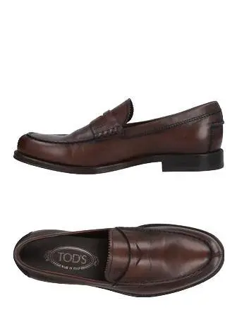 TOD'S Loafers In Soft Leather - Brown