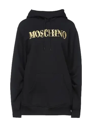 Moschino Cotton Terry Sweatshirt - Black