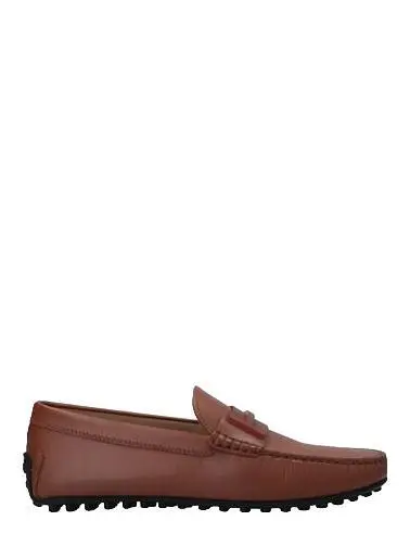 TOD'S Leather Loafers - Brown