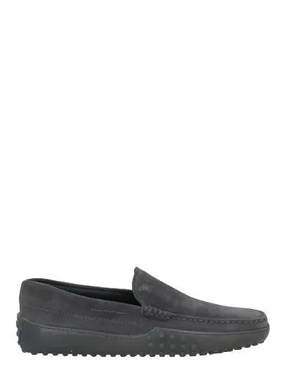 TOD'S Loafers In Leather - Grey