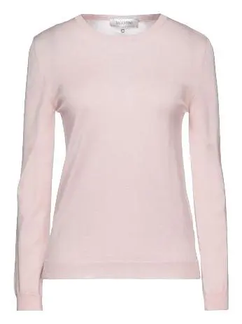 Valentino Garavani Sweater In Wool, Silk, And Cashmere - Pink