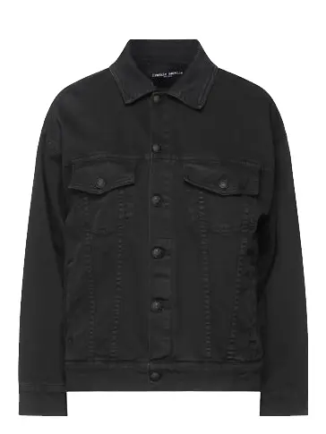 FRANKIE MORELLO Denim Trucker Jacket - Black