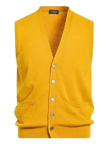 DRUMOHR Cashmere Cardigan - Yellow