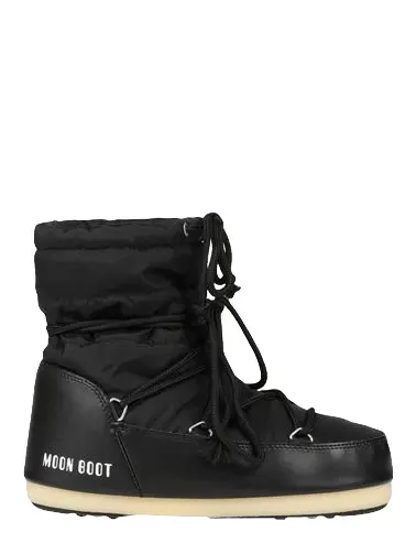 Moon Boot Light Low Nylon Ankle Boots - Black