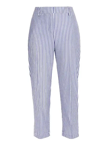 Stella Jean Striped Tapered Pants - Blue
