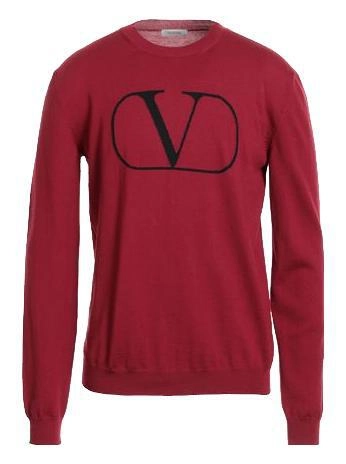 Valentino Garavani Virgin Wool Sweater - Brick
