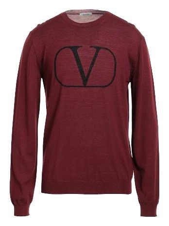 Valentino Garavani Virgin Wool Sweater - Plum