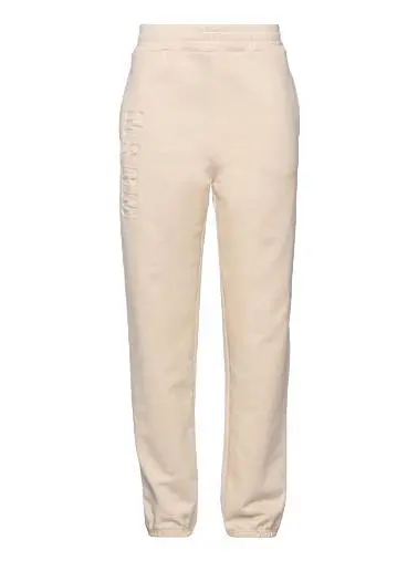 MSGM Cotton Blend Tapered Sweatpants - Beige
