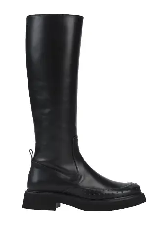 TOD'S Leather Boots - Black